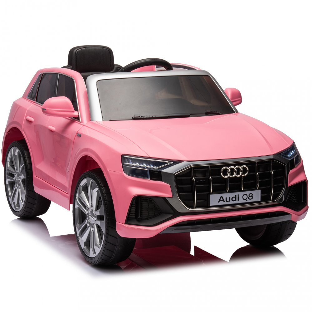 Elbil for barn Audi Q8 2x35W 12V7Ah | Rosa - 2299,- - Elbil barn ...